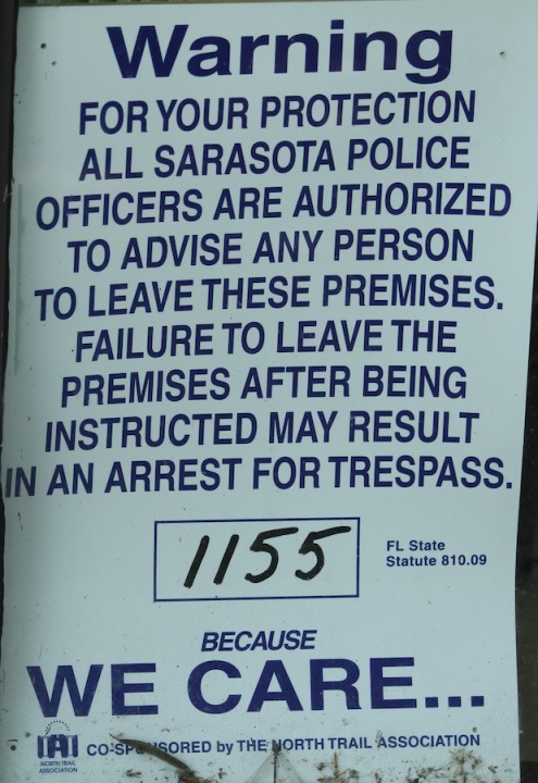 Forgive us our trespasses – SARASOTA NEWS LEADER