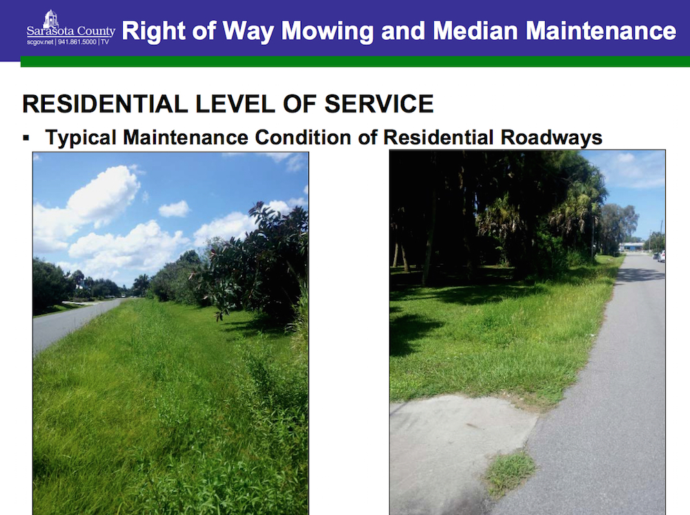 Residential right of way mowing change to undergo more thorough County ...