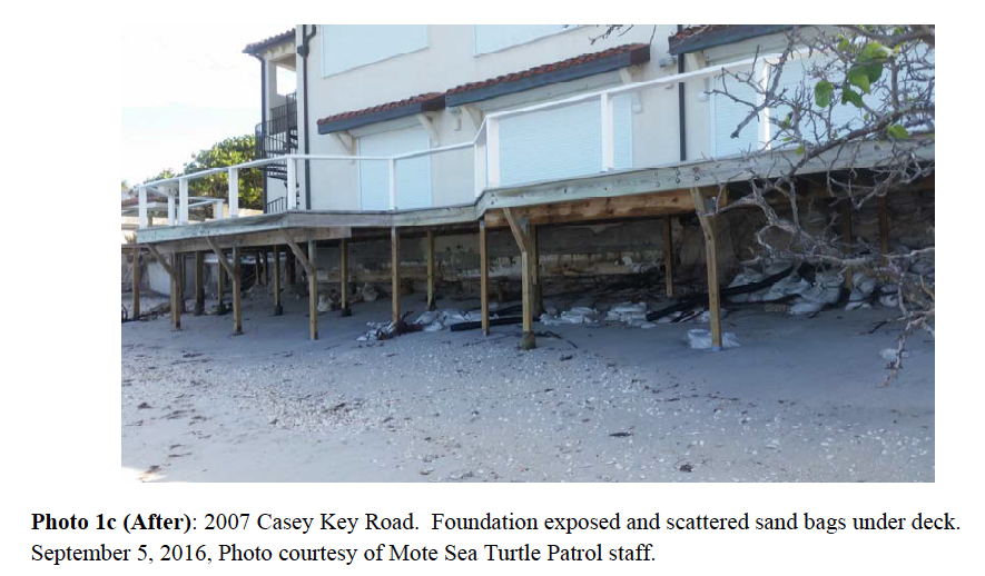 South Siesta renourishment area and Lido, Casey and Manasota keys ...