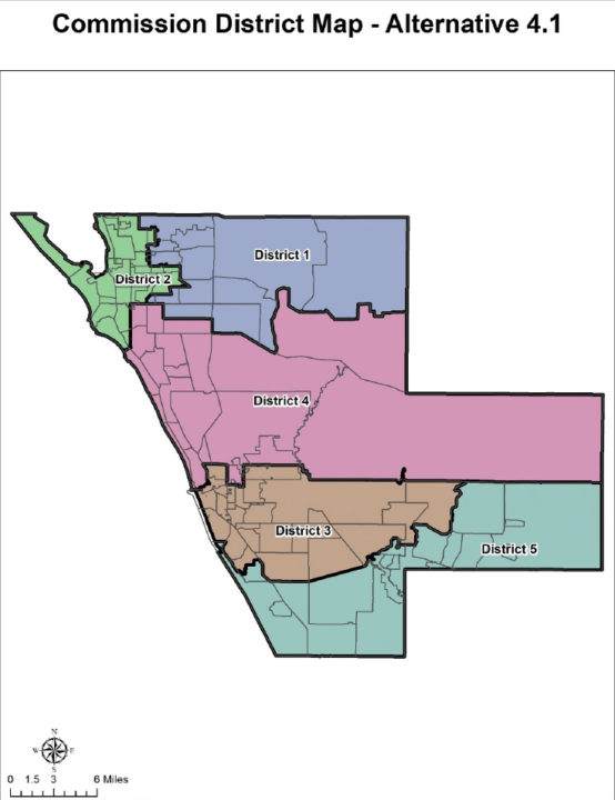 Redrawing of County Commission districts planned before end of year