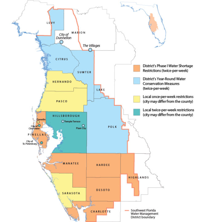 Given scarcity of rain, Southwest Florida Water Management District ...
