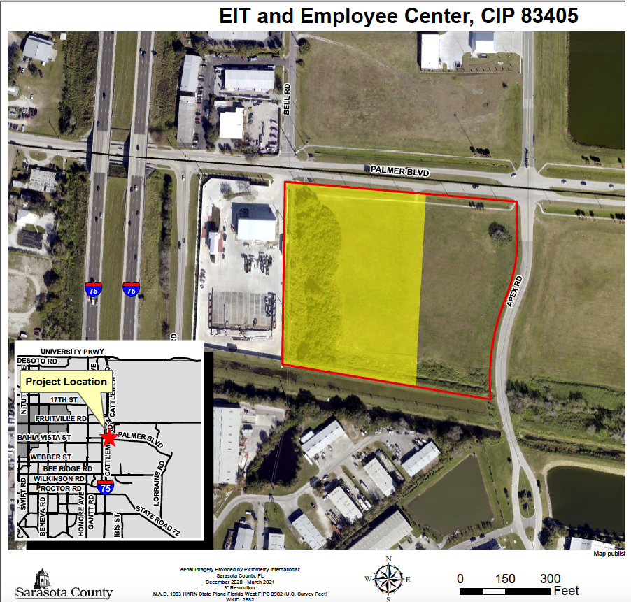 New EIT building planned on Southwest Quad map BCC May 24 2022