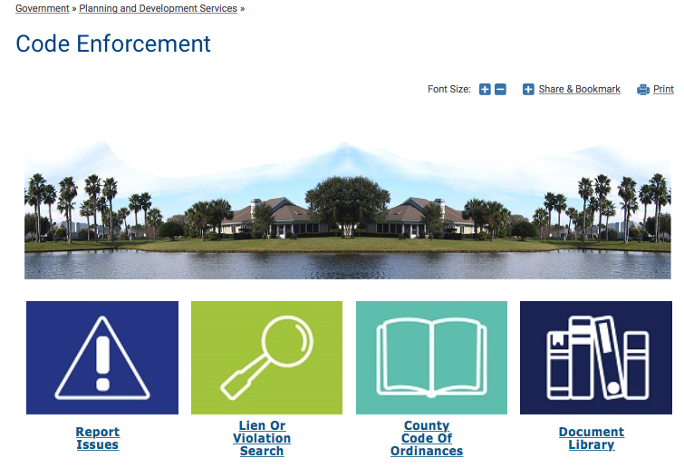 Code Enforcement graphic from scgov Aug. 2022