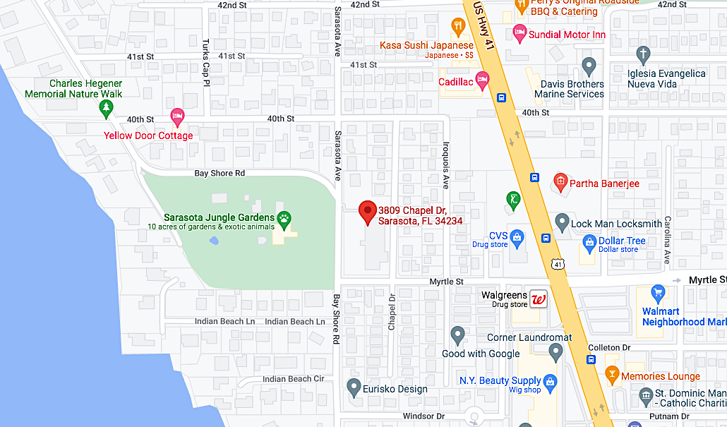 Location of Precinct 109 in North Sarasota SOE Aug. 24 2022 – SARASOTA ...